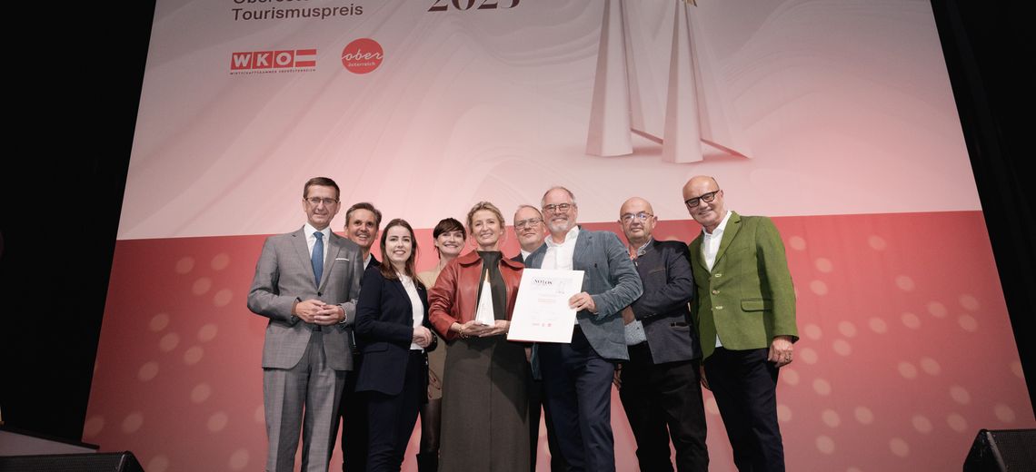 Tourismuspreis „Notos“ an Gröller Hospitality in Traunkirchen im ...